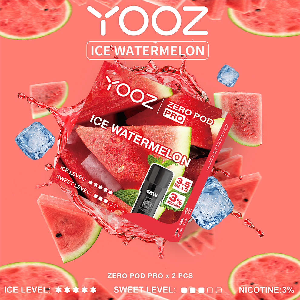 【スイカ】YOOZニコチンポッド PRO 4個入 – Yooz-Japan